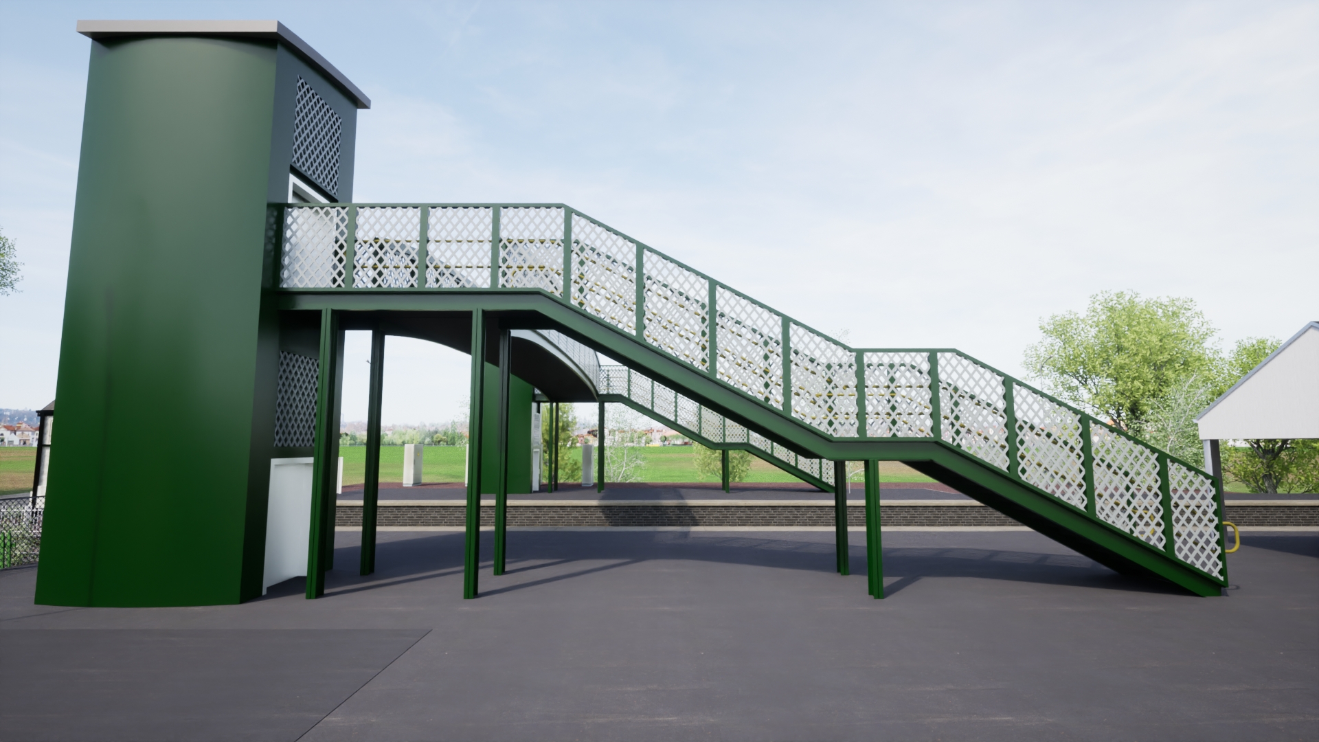 What makes the Legacy Footbridge the ideal choice for the UK’s railways?